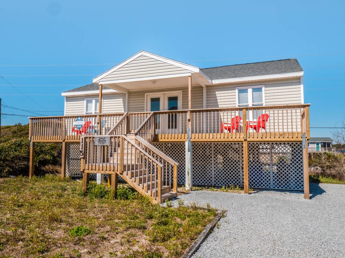 112 M² House ∙ 3 Bedrooms ∙ 9 Guests - Topsail Island, NC