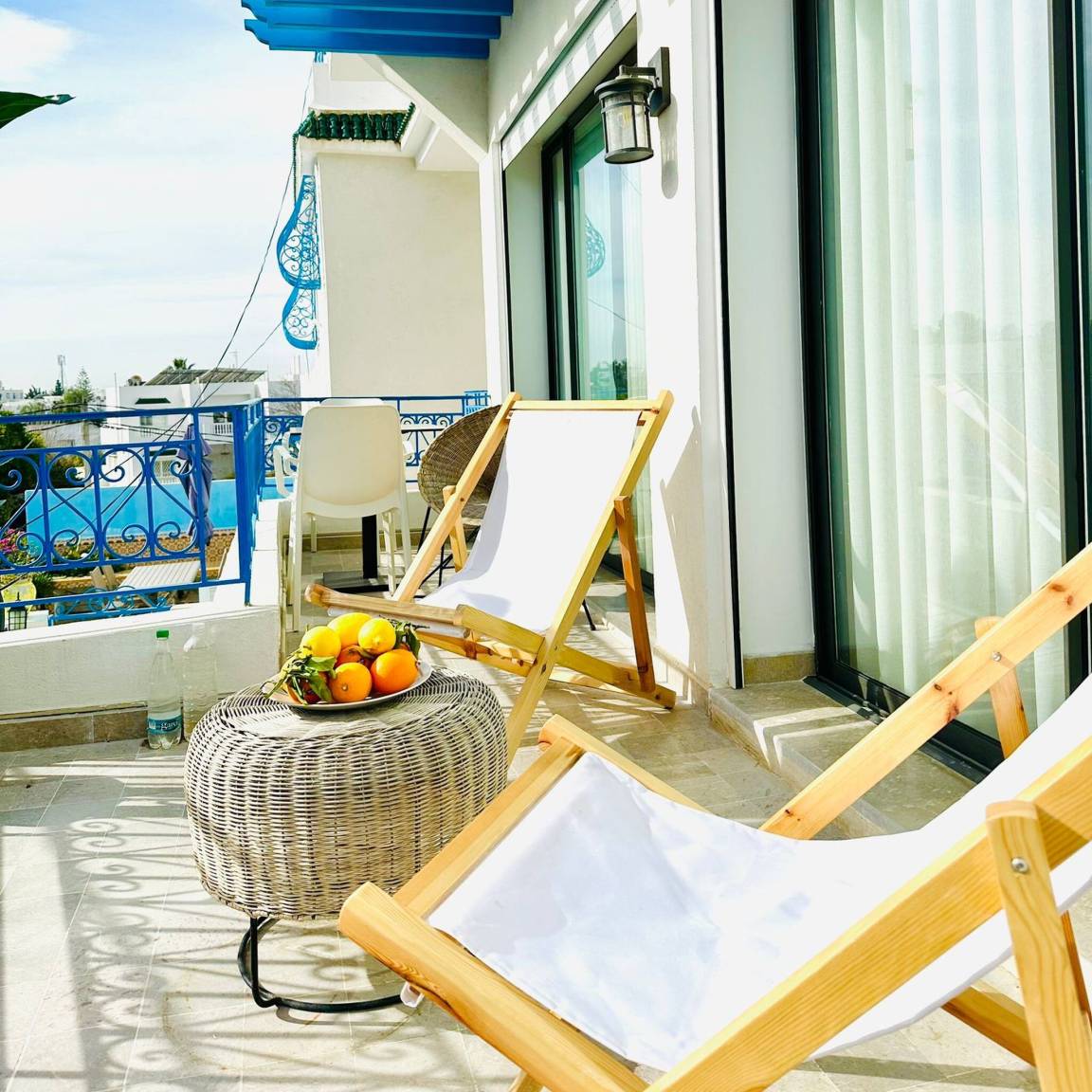 100 M² Ferienwohnung ∙ 2 Schlafzimmer ∙ 4 Gäste - Tunesien