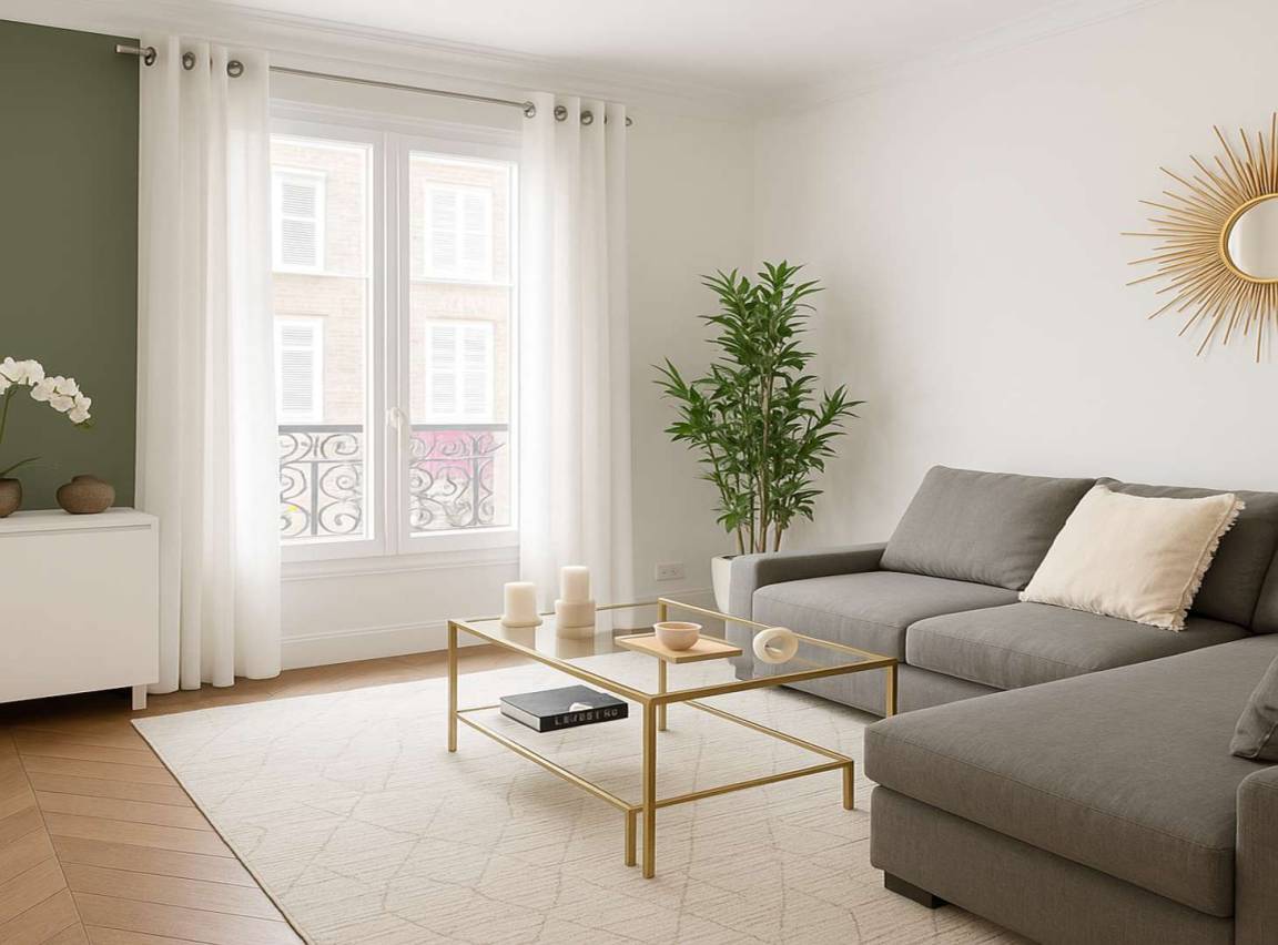 53 M² Appartement ∙ 2 Chambres ∙ 6 Personnes - Brochant - Paris
