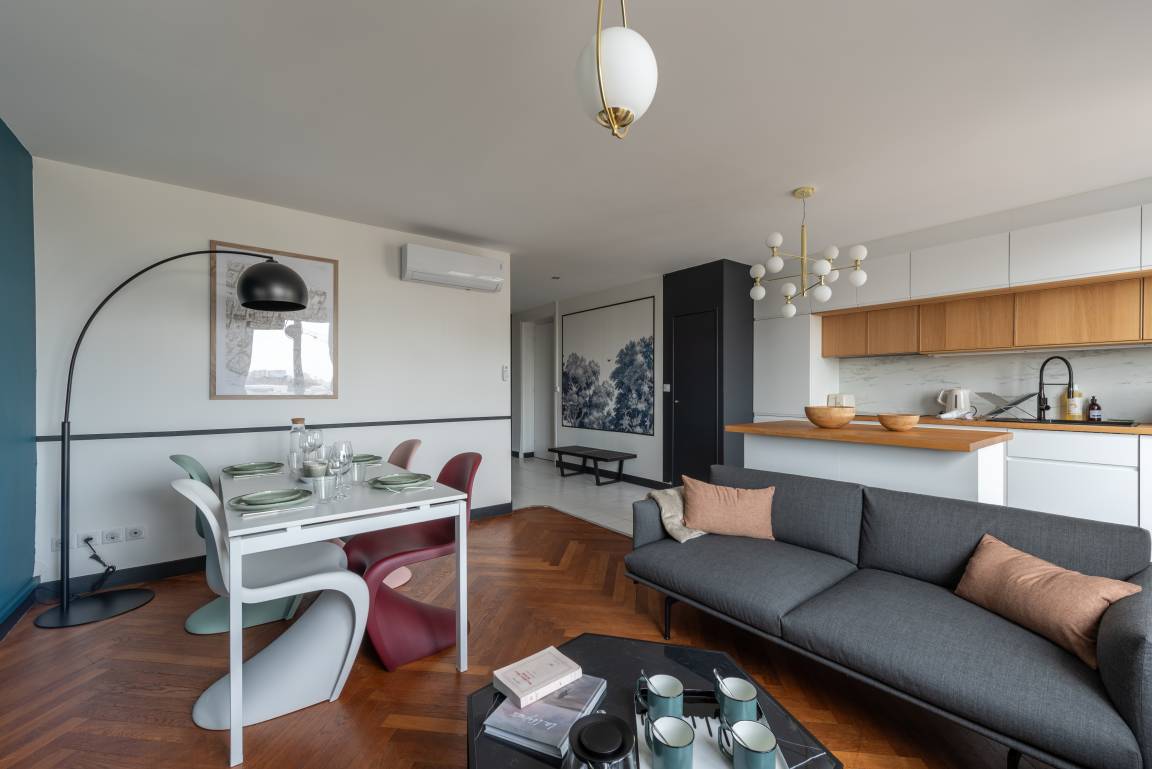 62 M² Apartamento ∙ 2 Habitaciones ∙ 4 Huéspedes - Écully