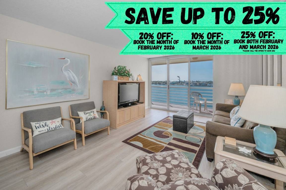 콘도 ∙ 침실 2개 ∙ 게스트 4명 - 세인트피터즈버그