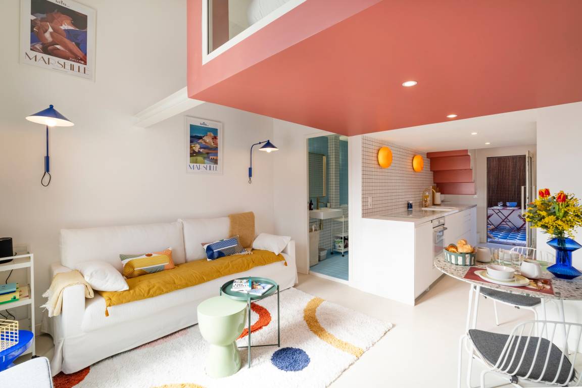 28 M² Appartement ∙ 3 Gasten - Marseille