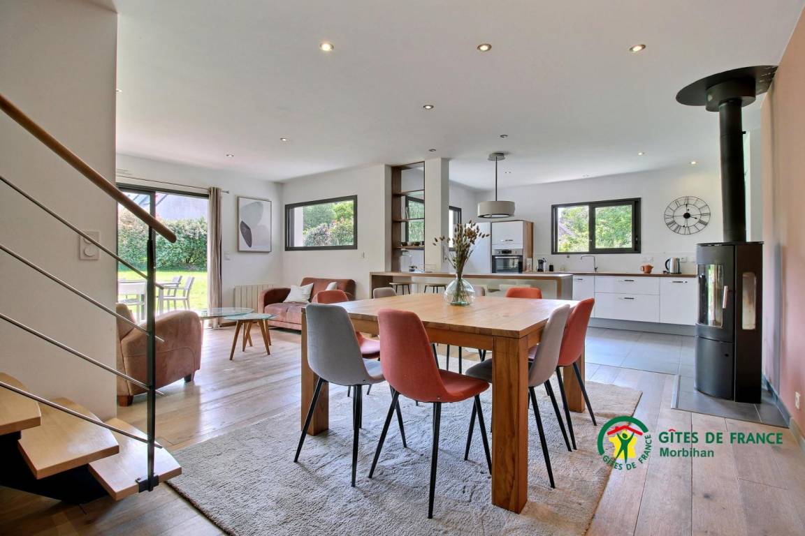 136 M² Gîte ∙ 5 Chambres ∙ 10 Personnes - Guidel