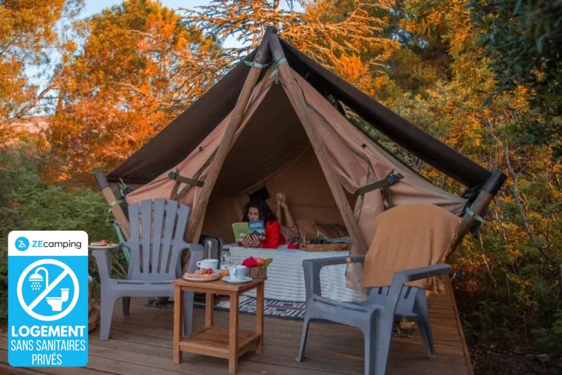 30 M² Tente ∙ 1 Chambre ∙ 2 Personnes - Aude