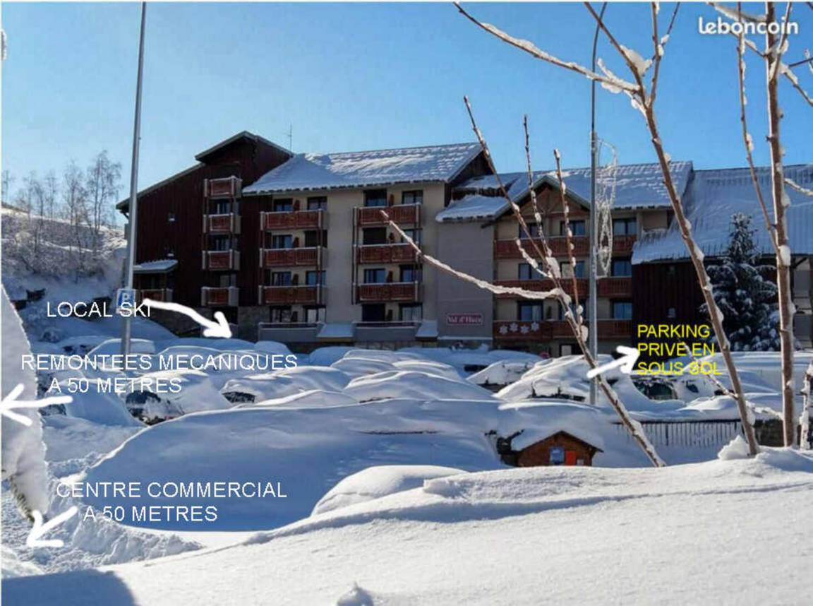 24 M² Ferienwohnung ∙ 2 Schlafzimmer ∙ 5 Gäste - L'Alpe d'Huez