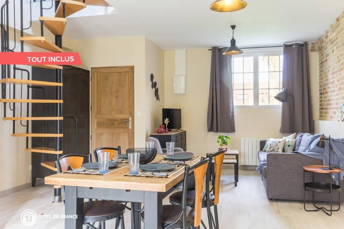 37 M² Gîte ∙ 1 Chambre ∙ 2 Personnes - Tourny