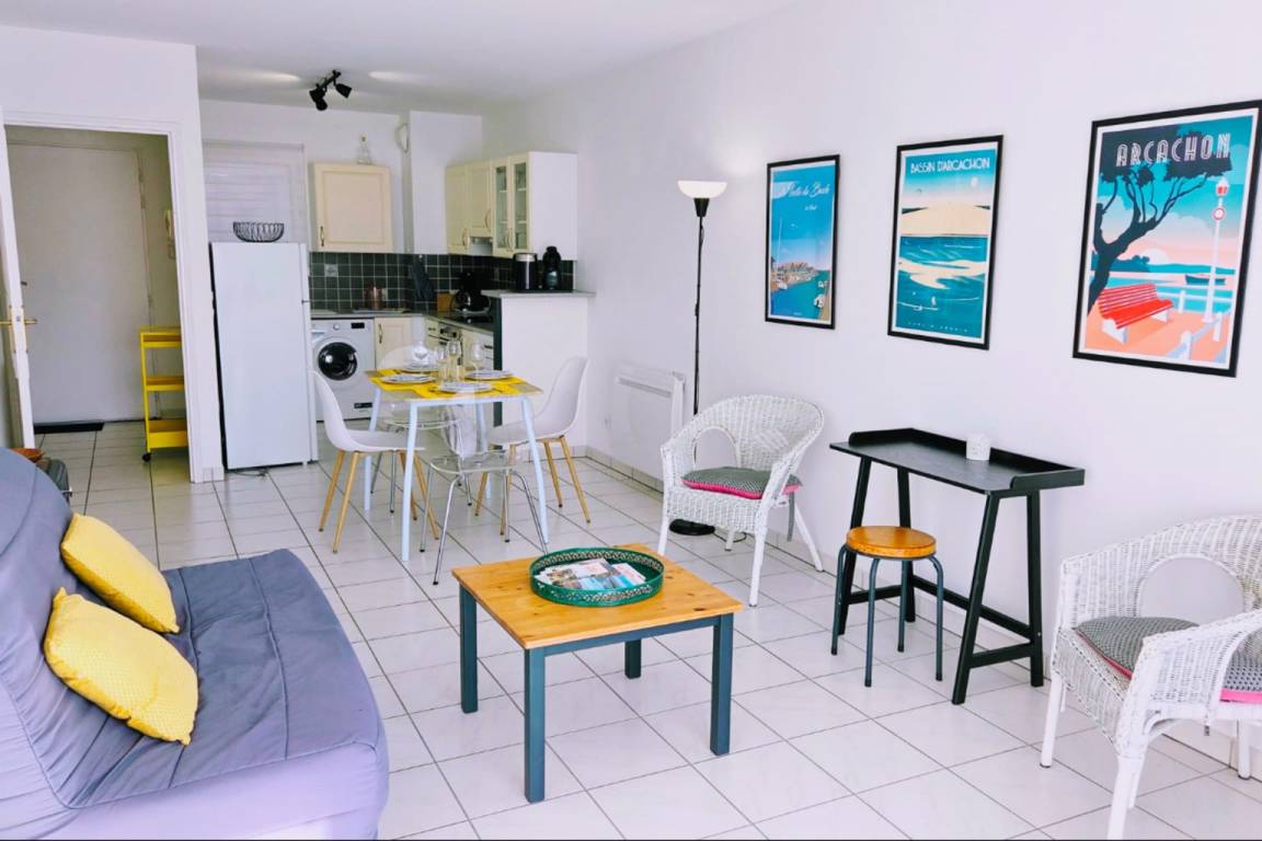 49 M² Appartement ∙ 1 Chambre ∙ 4 Personnes - La Teste-de-Buch