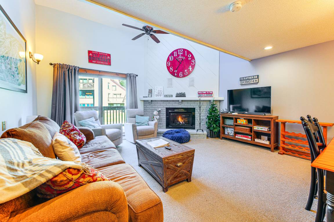 153 M² Apartamento ∙ 3 Habitaciones ∙ 8 Huéspedes - Mount Snow, VT