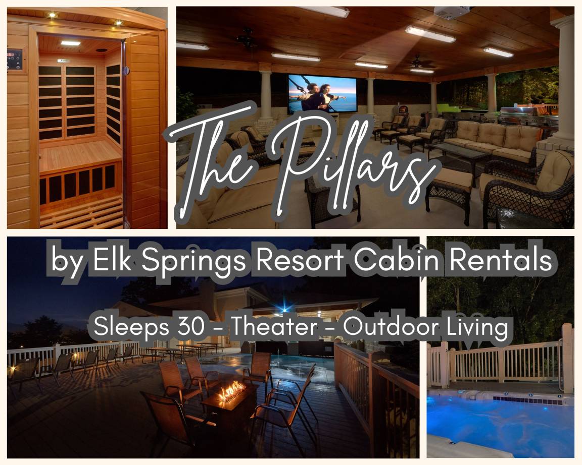 418 M² House ∙ 9 Bedrooms ∙ 30 Guests - Gatlinburg, TN