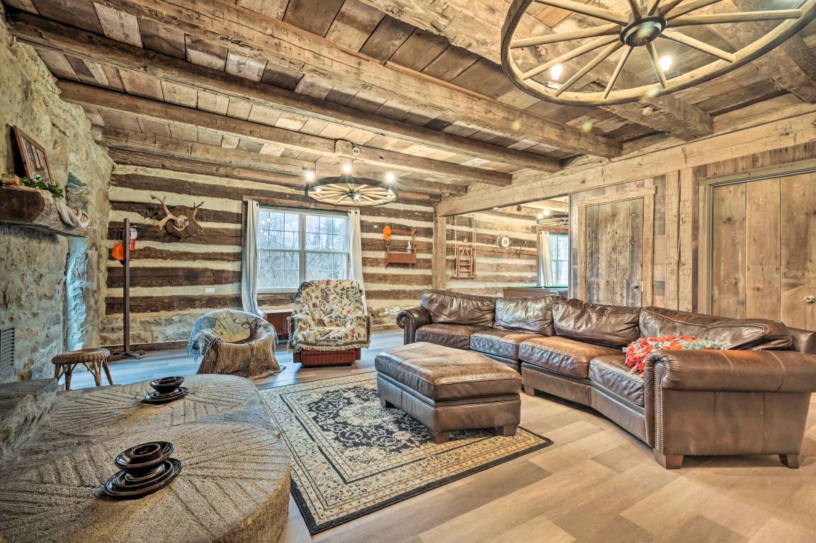 168 M² House ∙ 4 Bedrooms ∙ 12 Guests - Shawnee State Park, Schellsburg