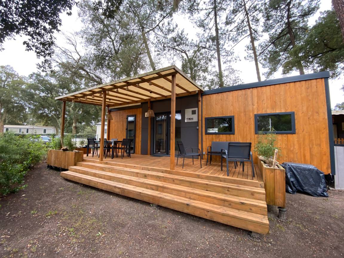 40 M² Camping ∙ 3 Sovrum ∙ 6 Gäster - Capbreton