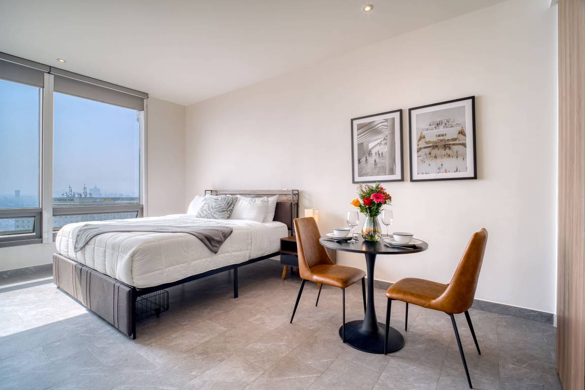 39 M² Apartment ∙ 1 Bedroom ∙ 2 Guests - Mexico City