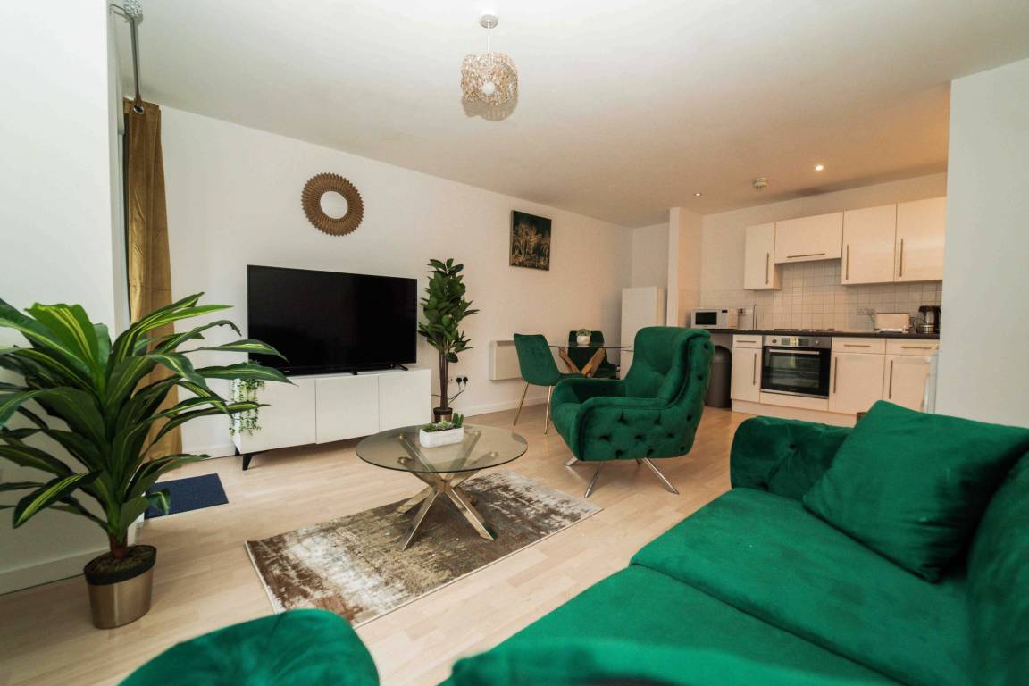 75 M² Ferienwohnung ∙ 2 Schlafzimmer ∙ 5 Gäste - Manchester