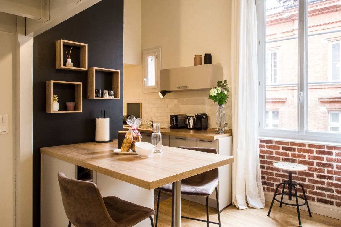 22 M² Appartement ∙ 1 Chambre ∙ 2 Personnes - Musée Saint-Raymond