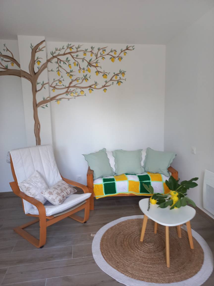 40 M² Talo ∙ 2 Makuuhuonetta ∙ 3 Vierasta - Challans