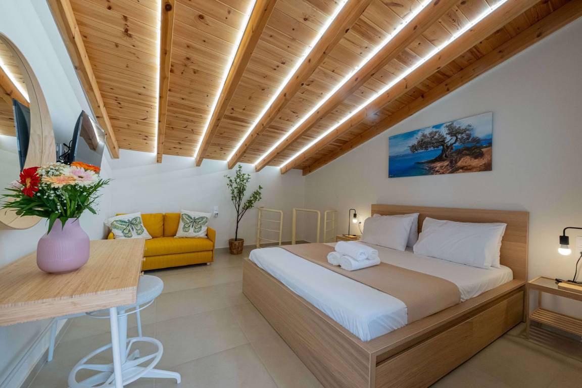 51 M² Ferienwohnung ∙ 2 Schlafzimmer ∙ 5 Gäste - Kalamata