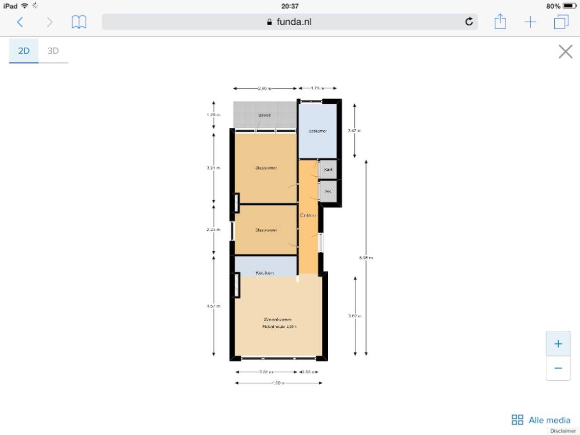 45 M² Apartment ∙ 1 Bedroom ∙ 2 Guests - Rotterdam