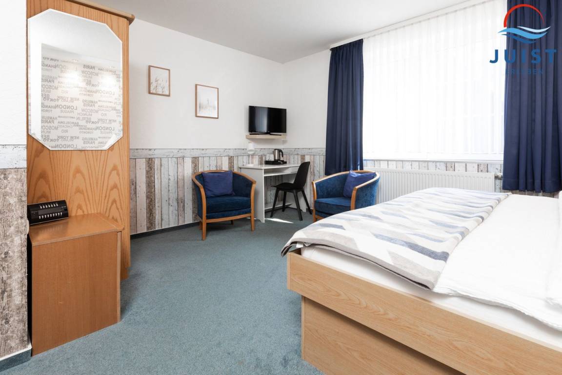 20 M² Ferienwohnung ∙ 1 Schlafzimmer ∙ 2 Gäste - Juist