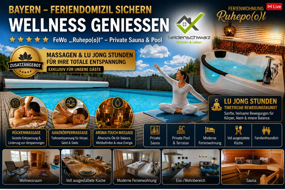 120 M² Ferienwohnung ∙ 2 Schlafzimmer ∙ 6 Gäste - Manching