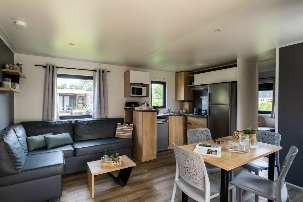 32 M² Mobilheim ∙ 2 Schlafzimmer ∙ 4 Gäste - Le Mont-Saint-Michel
