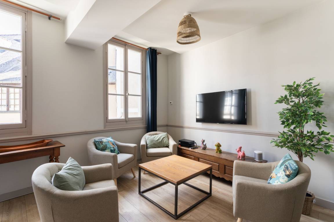 40 M² Ferienwohnung ∙ 1 Schlafzimmer ∙ 2 Gäste - Rennes