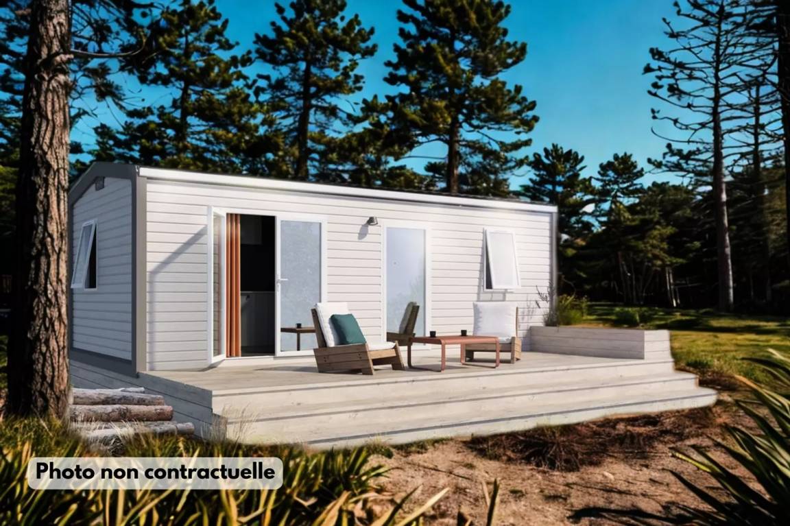 28 M² Mobil-home ∙ 1 Chambre ∙ 4 Personnes - Saint-Clément-des-Baleines