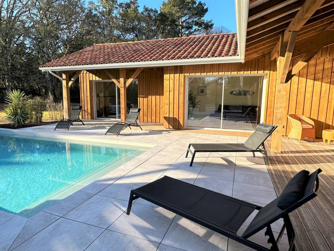 188 M² Gîte ∙ 4 Habitaciones ∙ 8 Huéspedes - Saint-Girons Plage