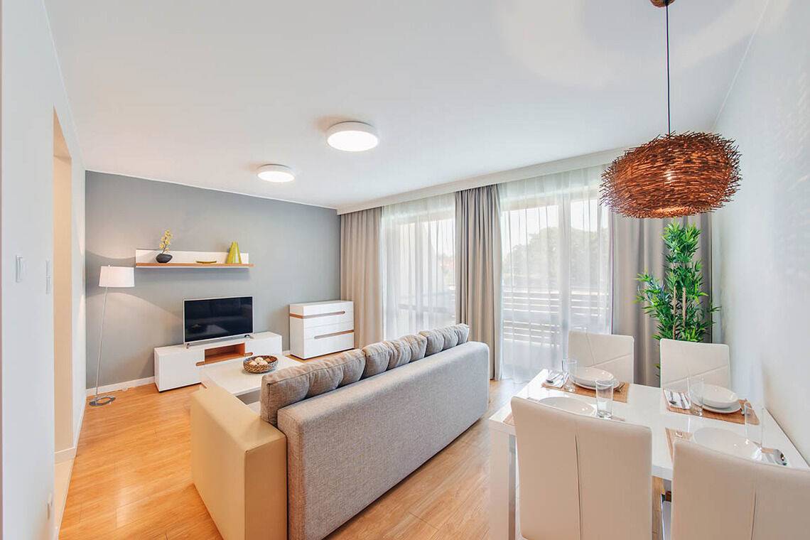 33 M² Apartament ∙ 1 Sypialnia ∙ 3 Gości - Ustka