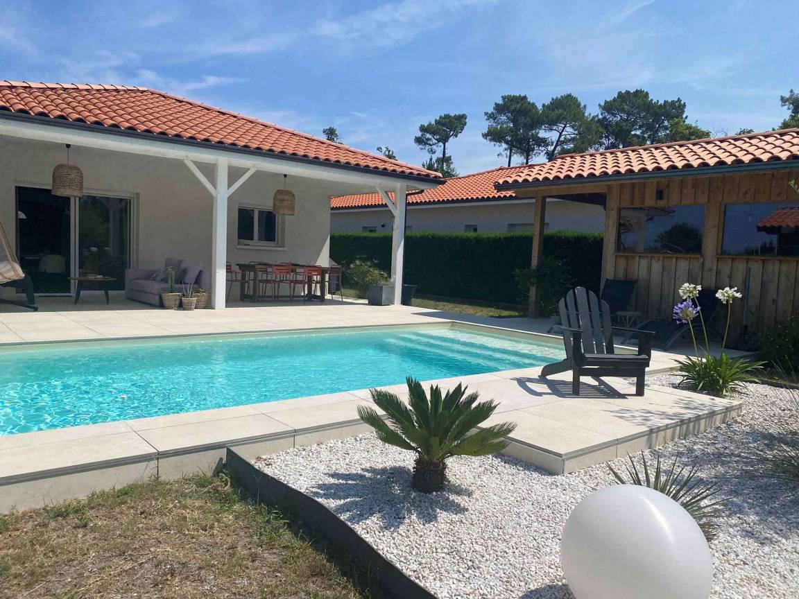 100 M² Villa ∙ 3 Schlafzimmer ∙ 6 Gäste - Biscarrosse