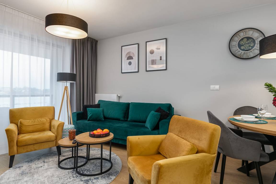 46 M² Ferienwohnung ∙ 2 Schlafzimmer ∙ 6 Gäste - Mielno