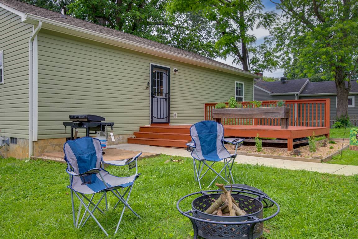 111 M² Casa ∙ 2 Quartos ∙ 4 Hóspedes - Knoxville, TN
