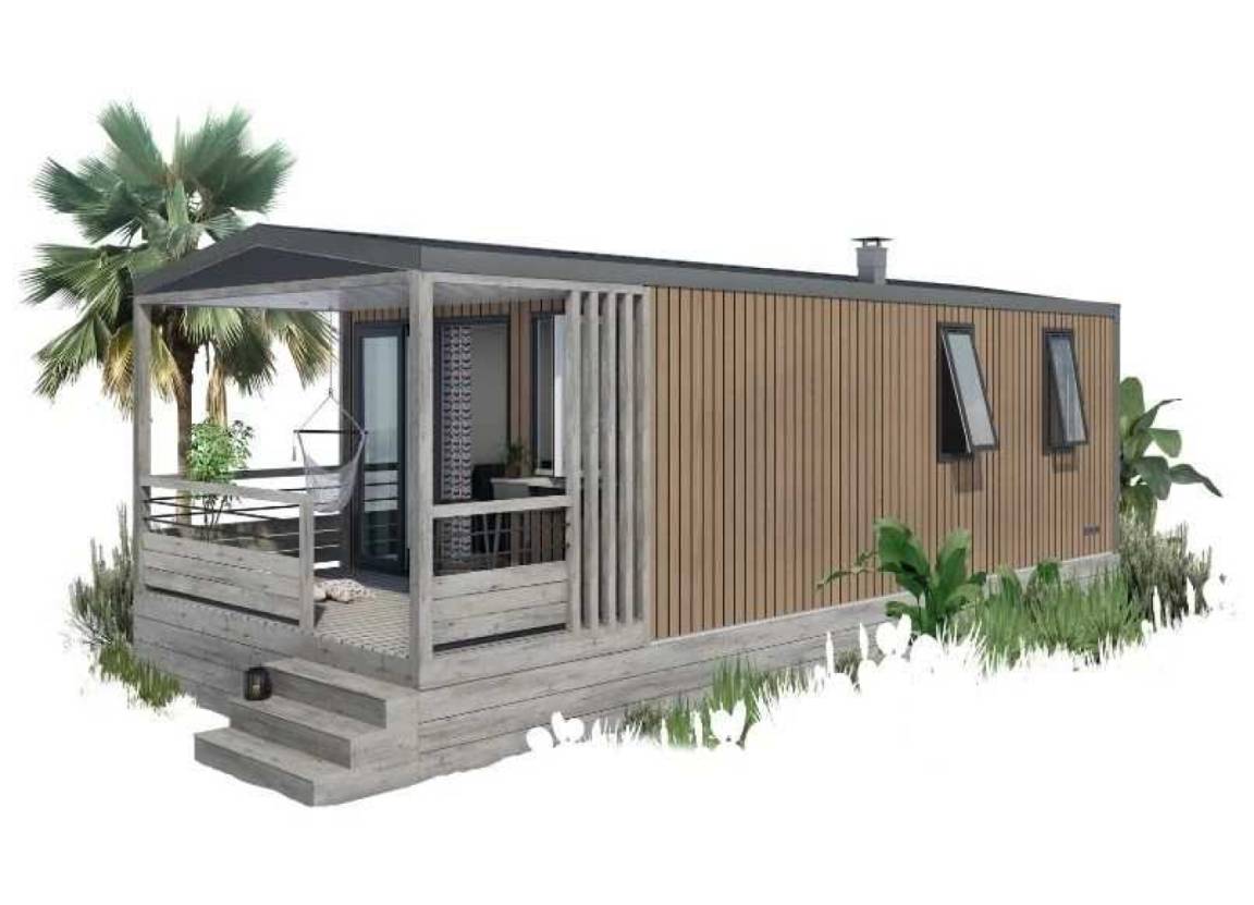 28 M² Camping-unterkunft ∙ 2 Schlafzimmer ∙ 4 Gäste - Sérignan