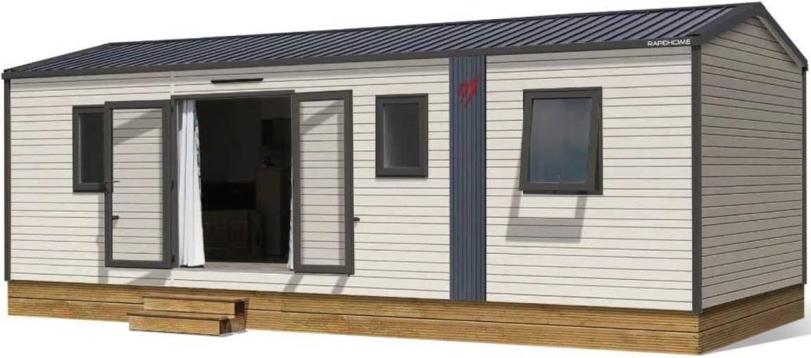 34 M² Camping ∙ 3 Chambres ∙ 6 Personnes - Saint-Vaast-la-Hougue