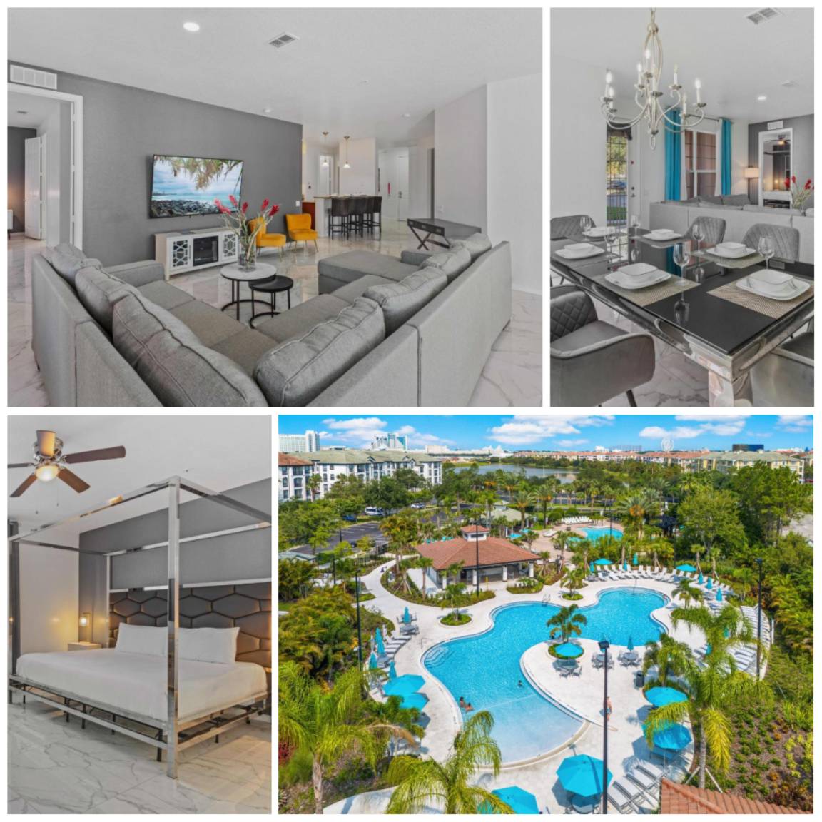 195 M² Condominio ∙ 4 Camere Da Letto ∙ 12 Ospiti - Orlando, FL