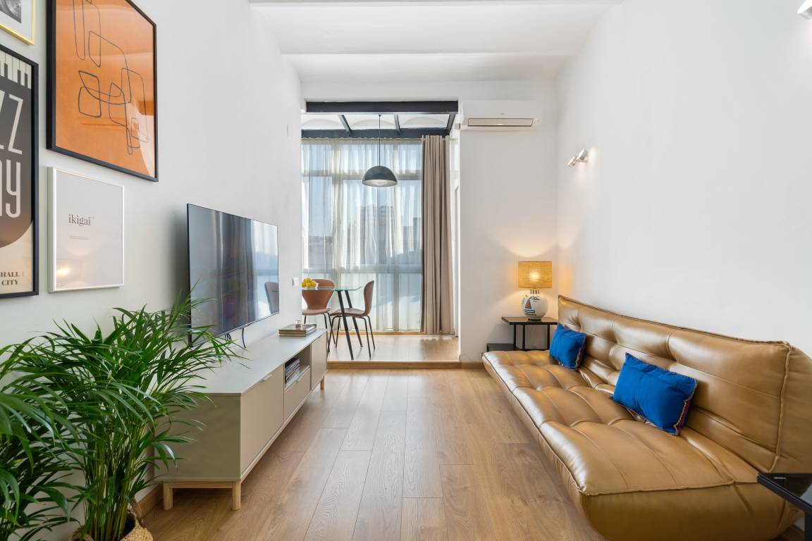 45 M² Apartamento ∙ 1 Habitación ∙ 2 Huéspedes - Barcelona