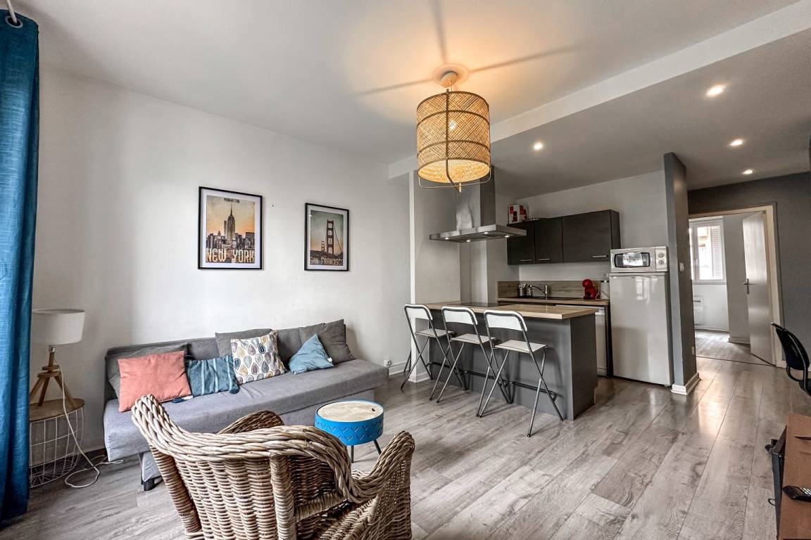 60 M² Apartamento ∙ 2 Habitaciones ∙ 6 Huéspedes - Grenoble