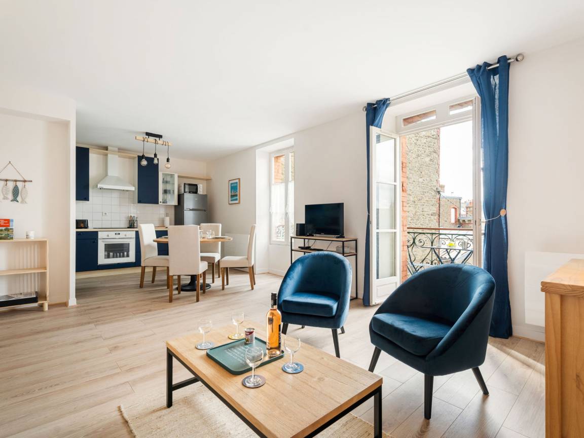 65 M² Appartement ∙ 1 Chambre ∙ 5 Personnes - Dinard