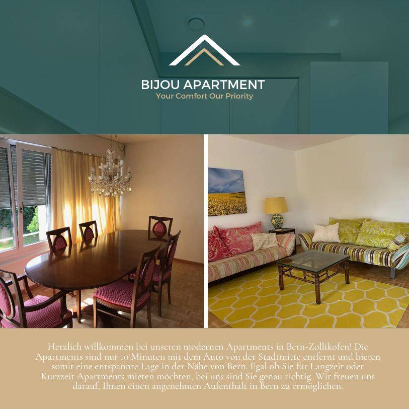 80 M² Appartement ∙ 2 Chambres ∙ 4 Personnes - Berne