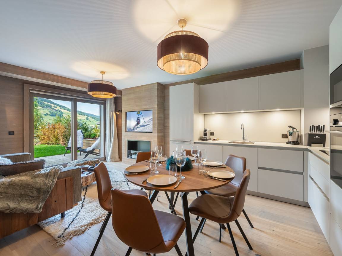 66 M² Appartement ∙ 2 Chambres ∙ 6 Personnes - Combloux