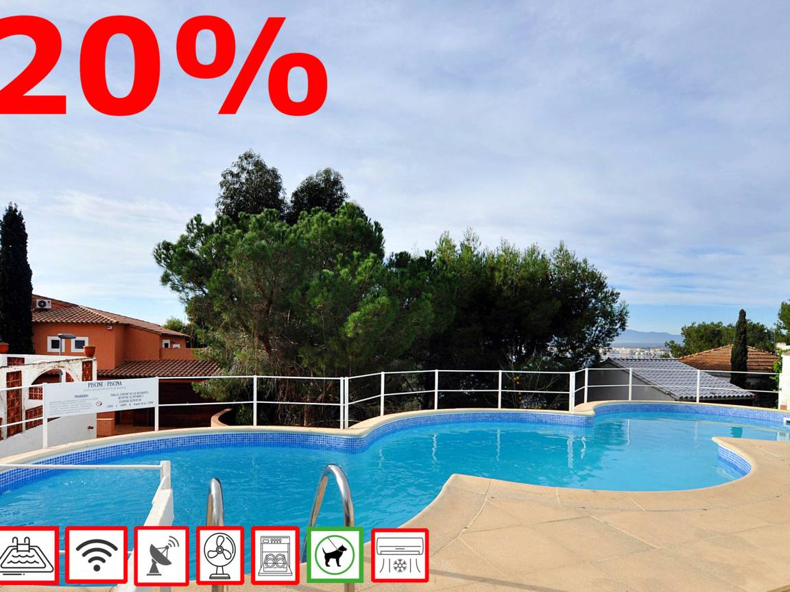 47 M² Apartamento ∙ 1 Quarto ∙ 4 Hóspedes - Roses