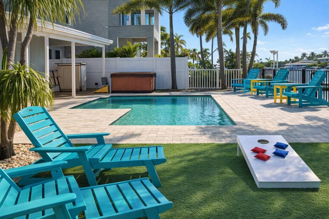 195 M² House ∙ 3 Bedrooms ∙ 8 Guests - St. Pete Beach, FL