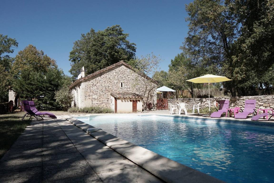 95 M² Gîte ∙ 1 Chambre ∙ 4 Personnes - Saint-Cirq-Lapopie