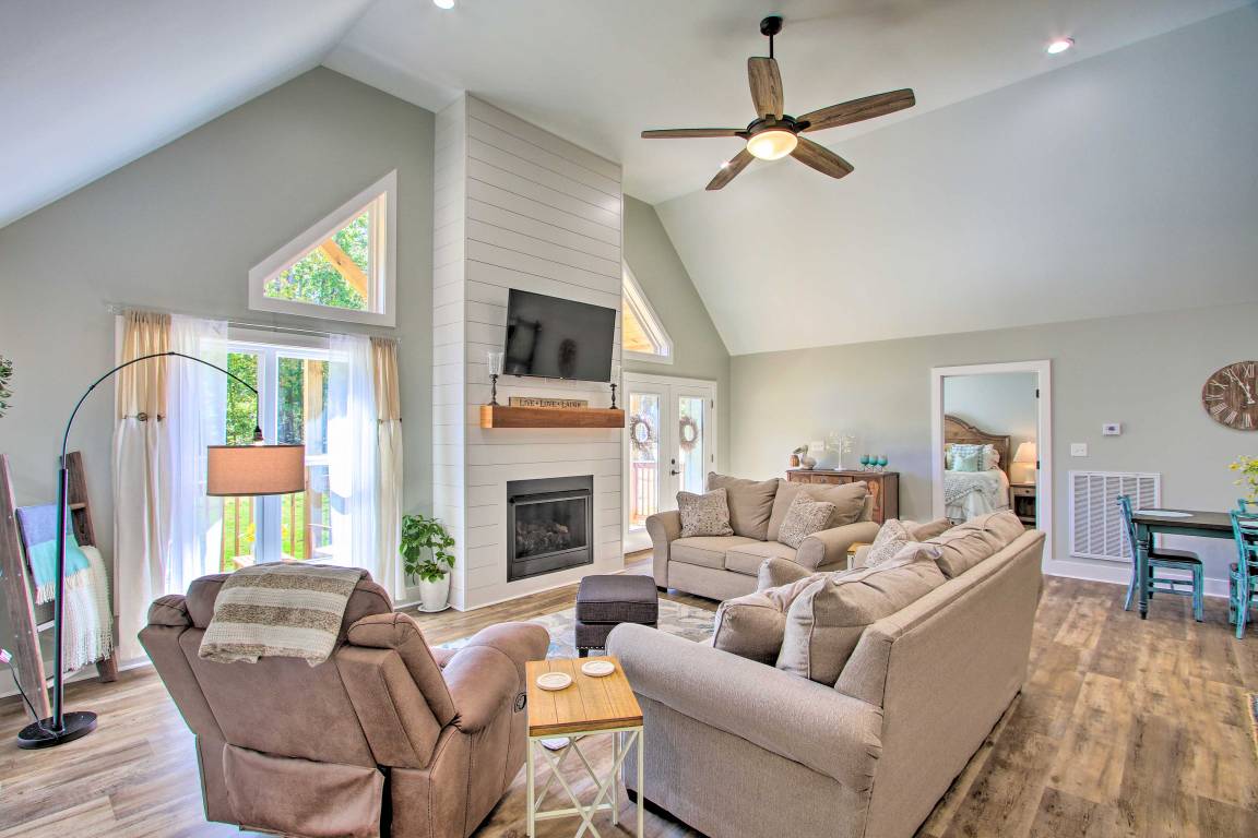 157 M² House ∙ 3 Bedrooms ∙ 6 Guests - Pickwick Landing State Park, Counce