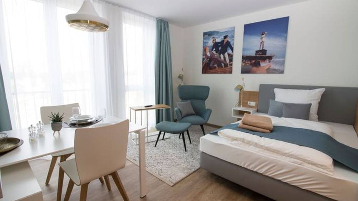 27 M² Ferienwohnung ∙ 1 Schlafzimmer ∙ 2 Gäste - Nordhorn