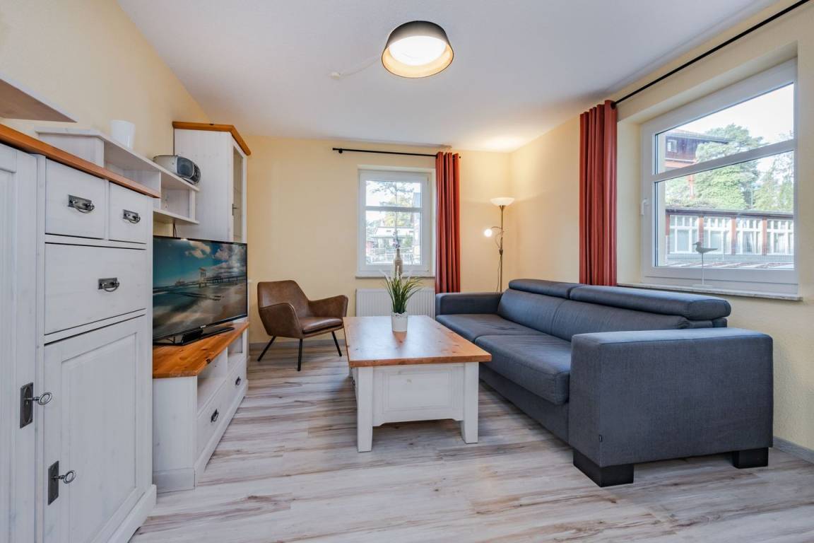60 M² Ferienwohnung ∙ 1 Schlafzimmer ∙ 3 Gäste - Heringsdorf