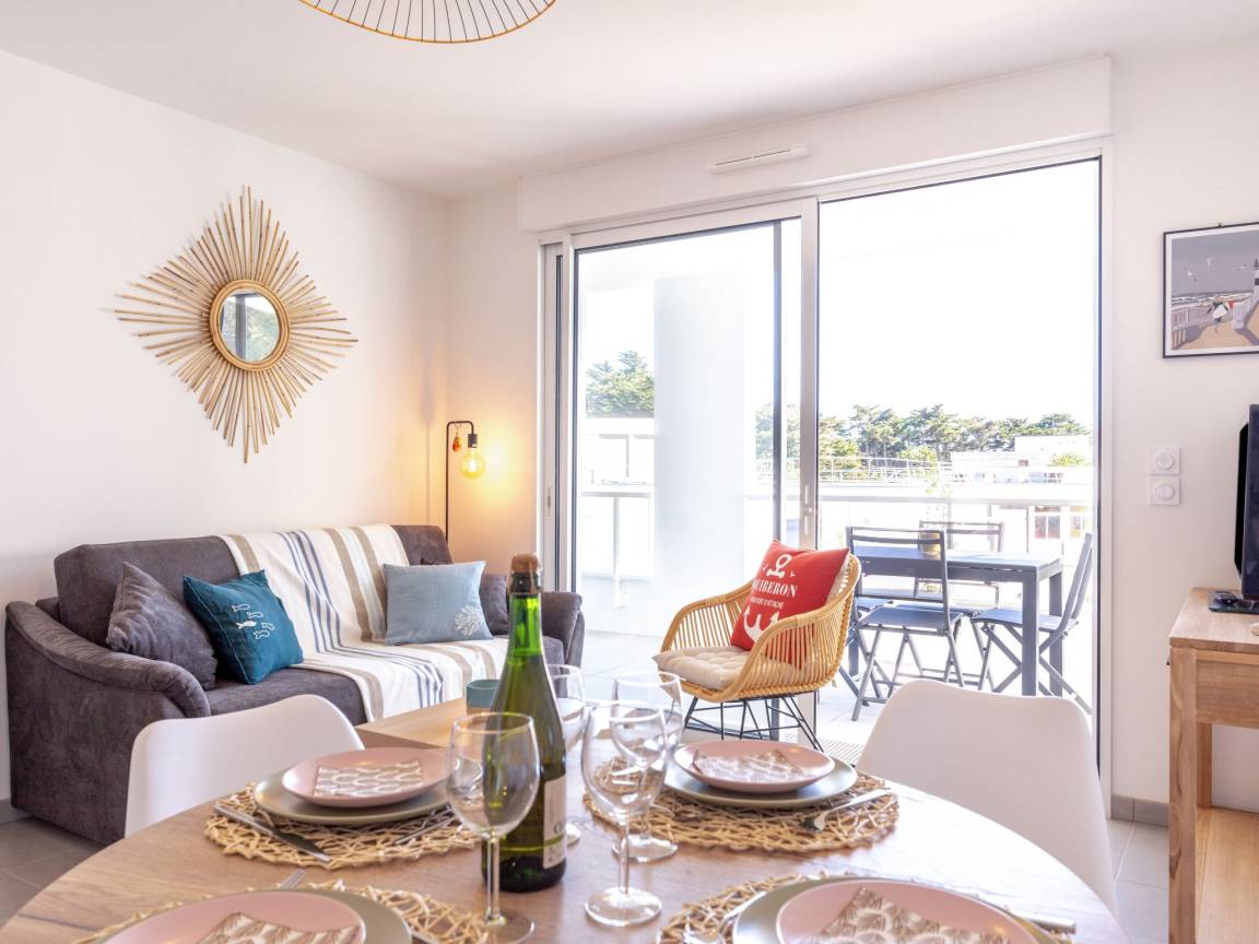 42 M² Appartement ∙ 1 Chambre ∙ 4 Personnes - Quiberon