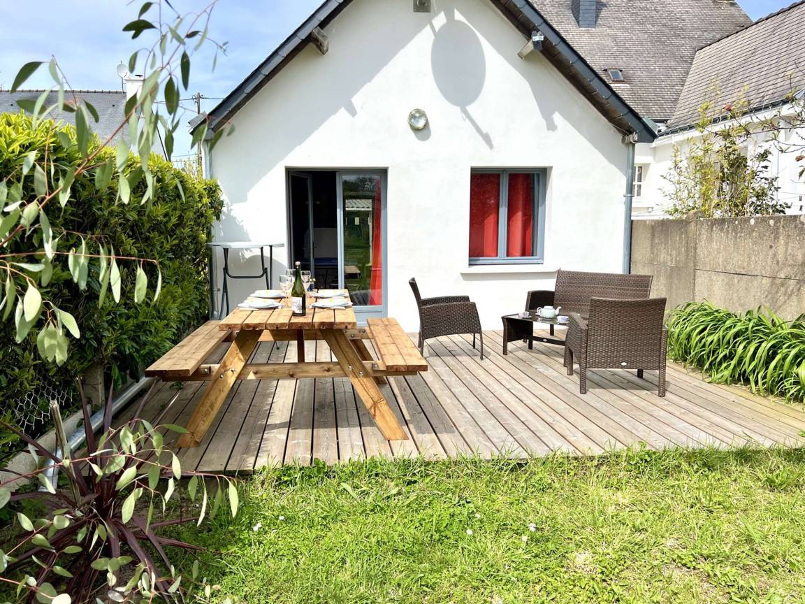 50 M² Ferienhaus ∙ 2 Schlafzimmer ∙ 4 Gäste - Erdeven