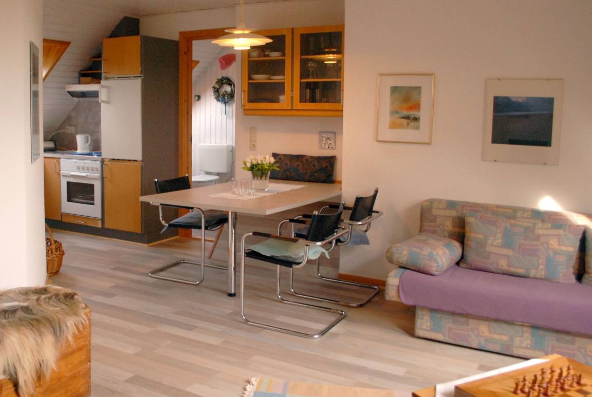 38 M² Ferienwohnung ∙ 1 Schlafzimmer ∙ 4 Gäste - Klanxbüll