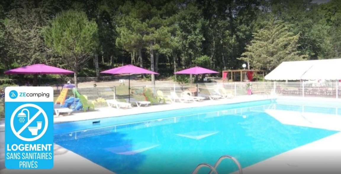 20 M² Tent ∙ 2 Bedrooms ∙ 5 Guests - Cévennes National Park