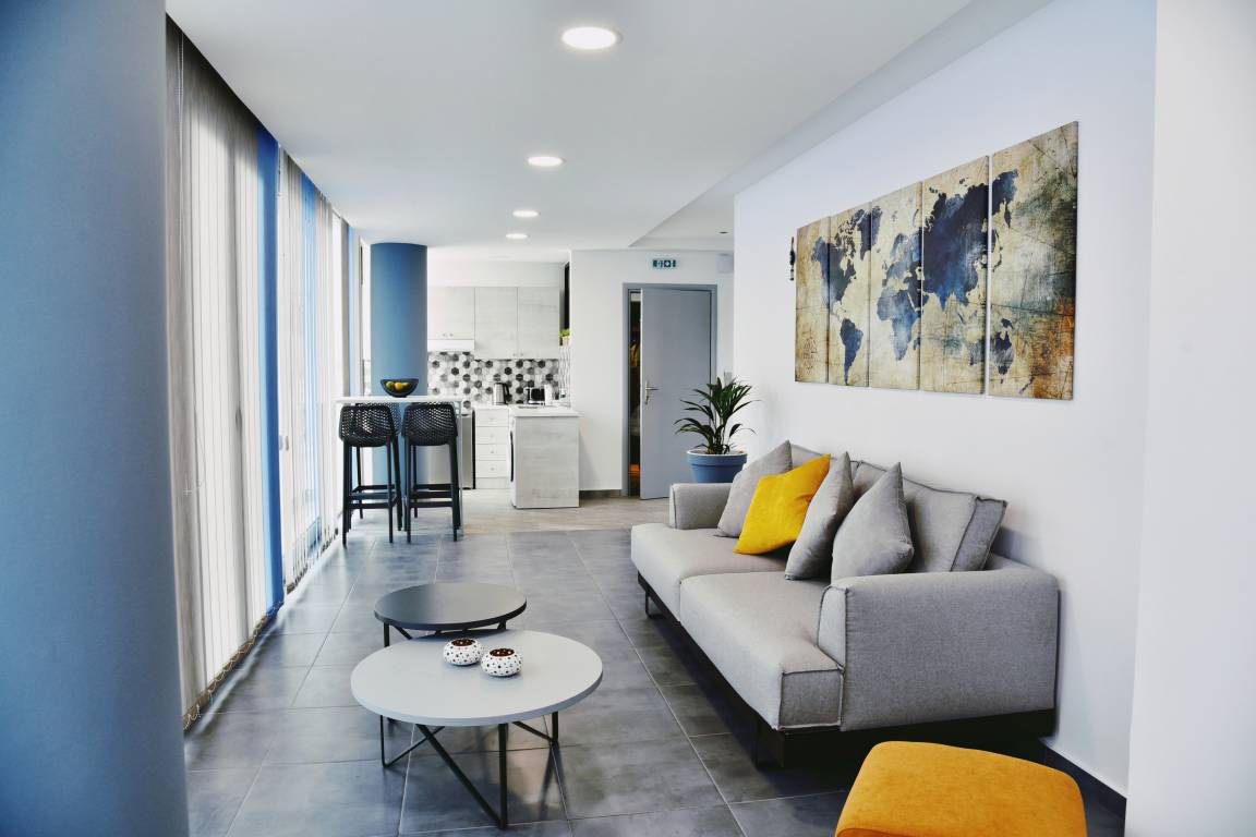 65 M² Appartement ∙ 1 Slaapkamer ∙ 2 Gasten - Kos